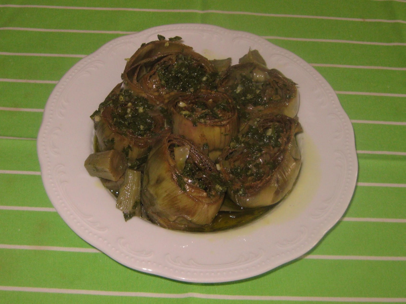 carciofi ritti e tagliata al rosmarino | Garofanocannella in cucina