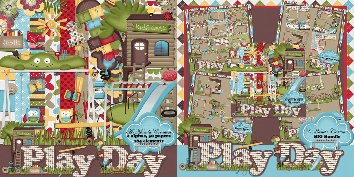 A-Manda Creation: Time to Rhyme brag book day 5