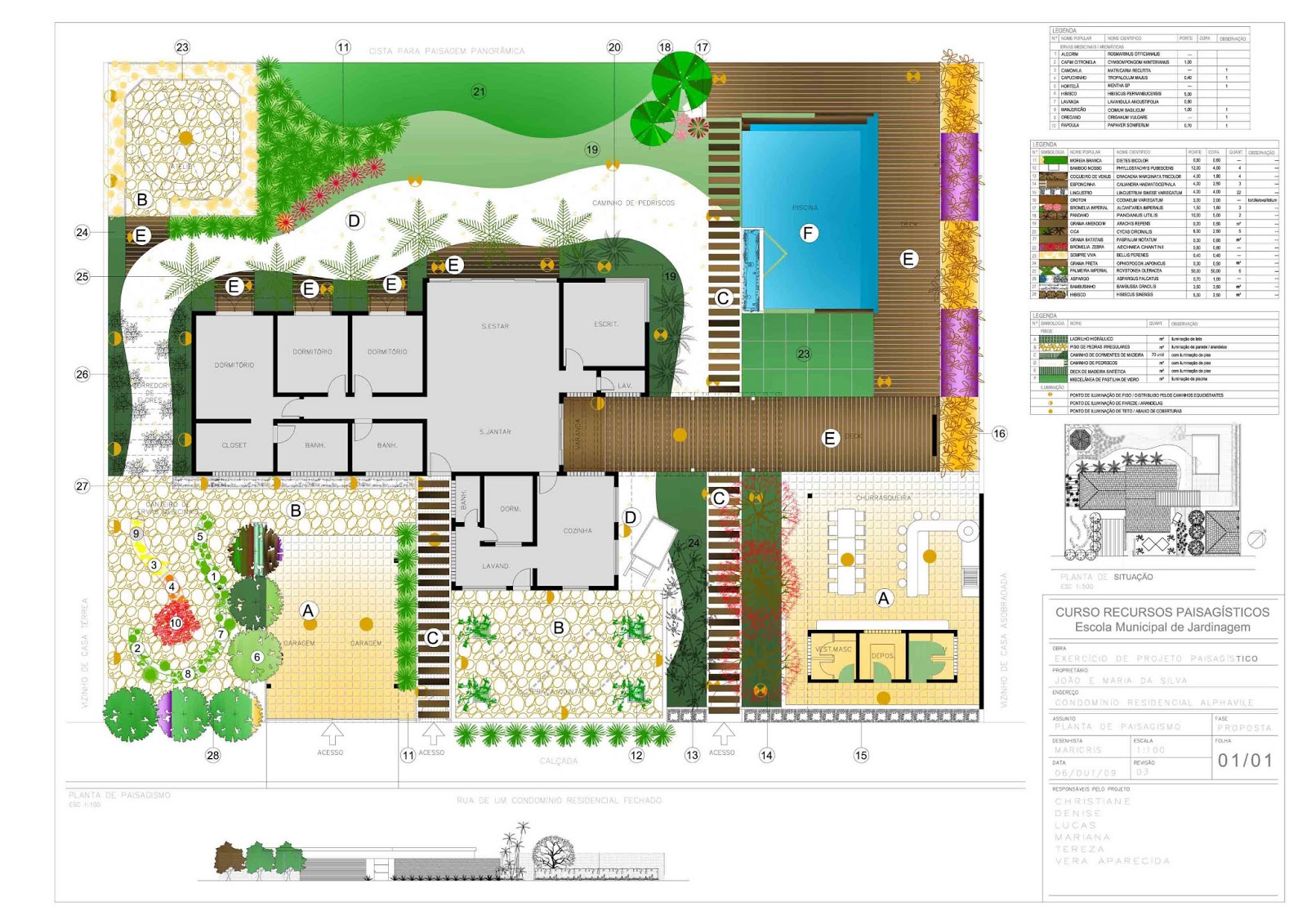 MARIANA PROJETISTA: CADFREELA #23: Tabelas e Legendas