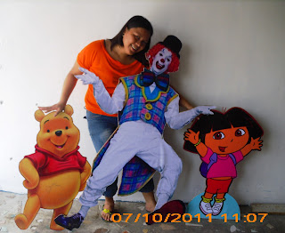 Travellicious Beauty: HOW TO MAKE CARTOON CHARACTER STANDEE FOR PARTY