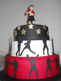 Fabíola Martins - Cake Designer: Bolo Boxe