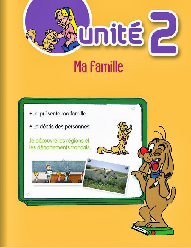 Unité 2: Ma famille | Blog del aula de Quinto B del C.E.I.P. Virgen de ...