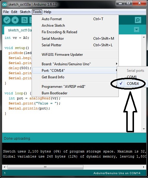 Pemrograman Input Analog Pada Arduino UNO ~ Mekatro552