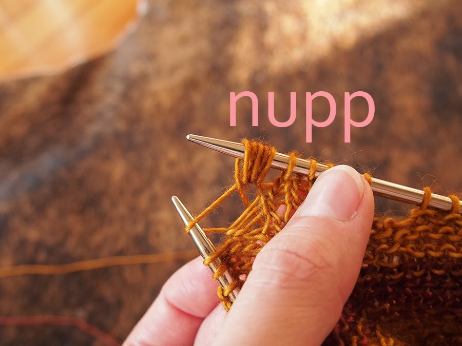 Little Green Riding Hood - A New M1 Stitch and How To Nupp Loosely