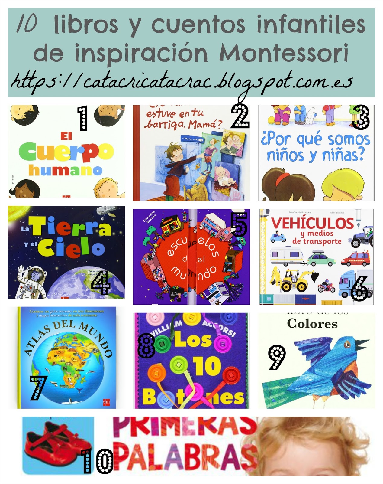 Selección de 20 cuentos y libros infantiles de inspiración: Montessori ...