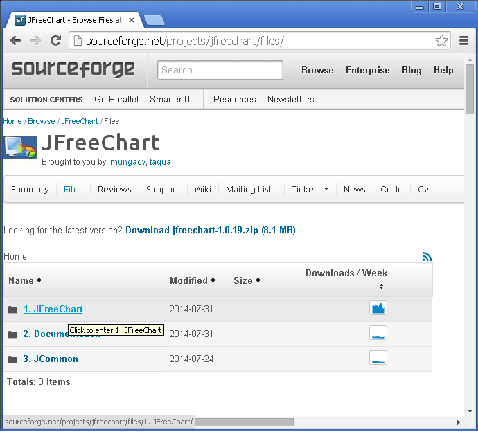 Código Java: Instalar JFreeChart en Netbeans 7.4.
