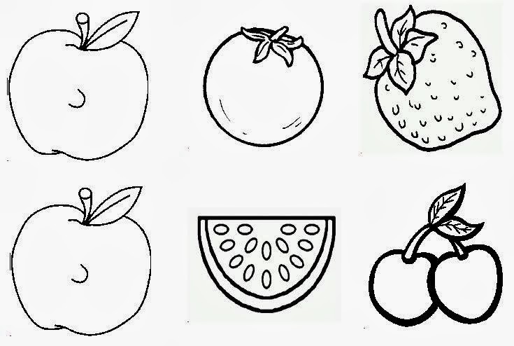 GRUPO DE OBJETOS PARA COLOREAR - Imagui