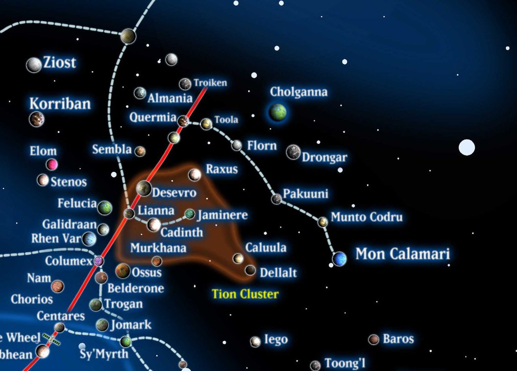 Calypso 1577: Amas de Tion = Empire Tau