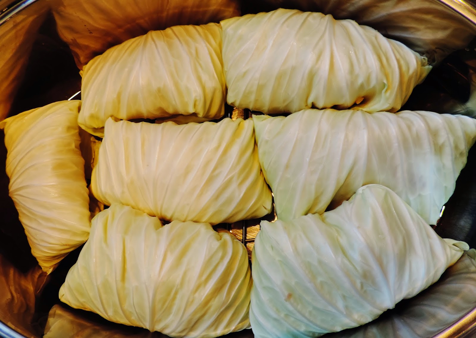 Krystina cuisine: Feuilles de Choux Blanc Plat Farcies