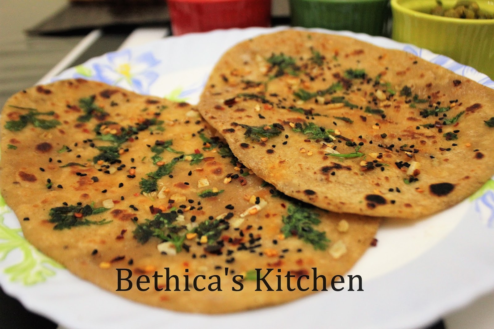 Bethica's Kitchen Flavours: Chili Garlic Naan with Nigella seeds ...