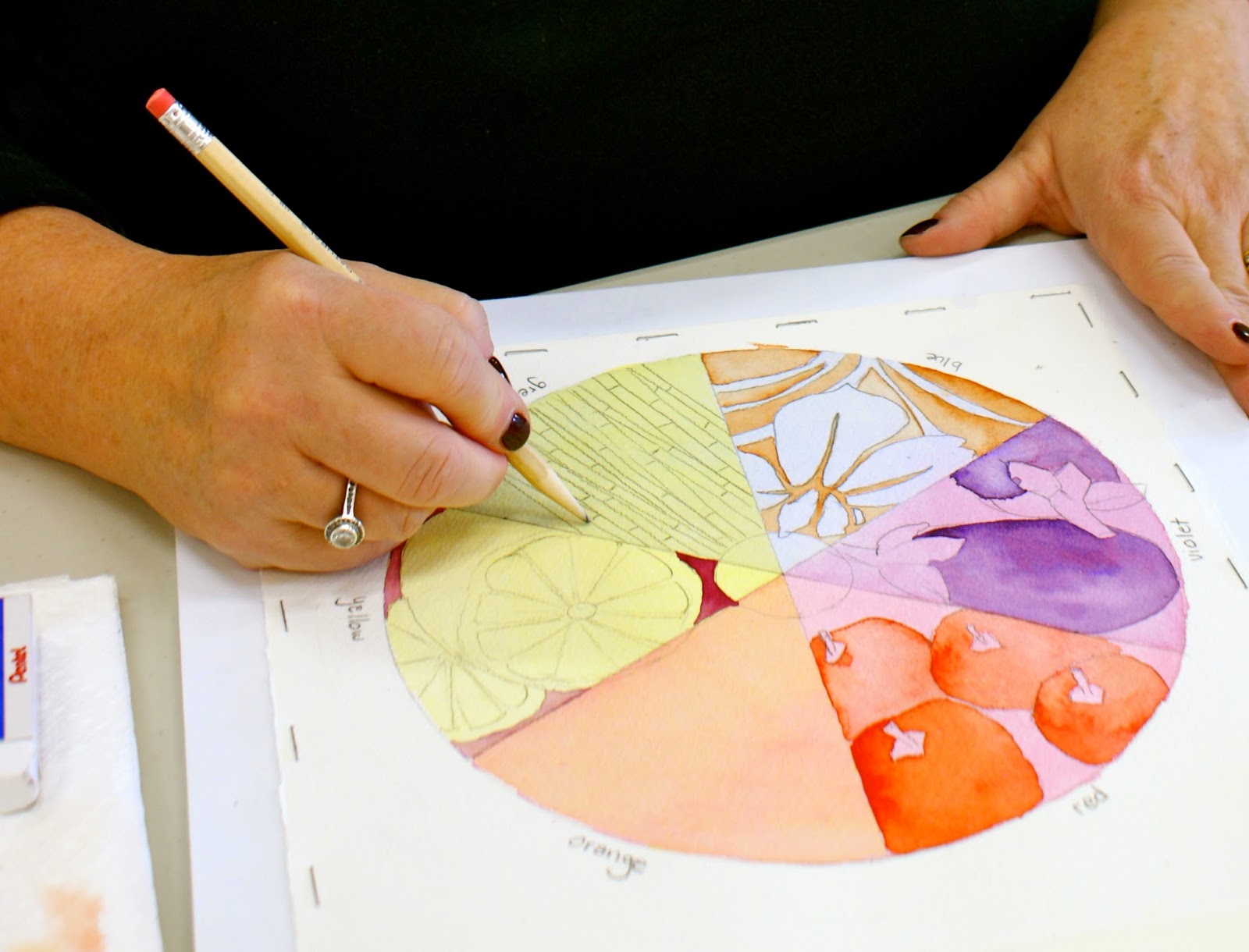 Your Inner Prism: LESSON XI - Part 3: Color Wheel Mandalas