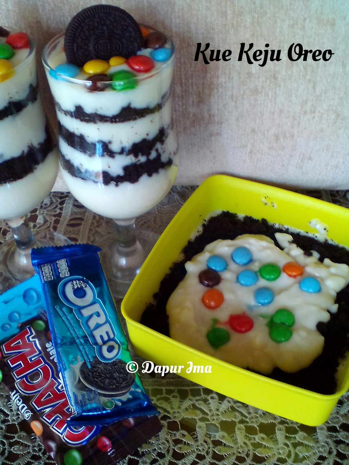 Kue Keju Oreo