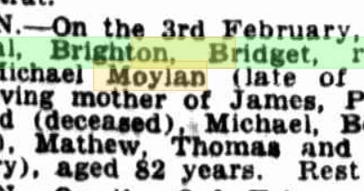 The Bourkes of Burramine and Boosey: Bridget Bourke, second daughter of ...