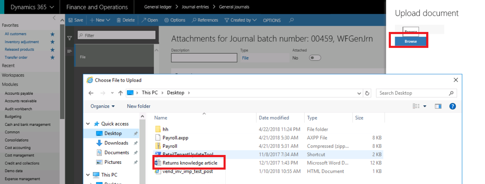 How to customize attachment button in Dynamics 365?