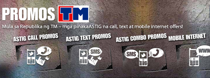 TM Astig List of Unlimited Call, Text, Combo and Text to other / All ...