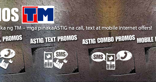 TM Astig List of Unlimited Call, Text, Combo and Text to other / All ...