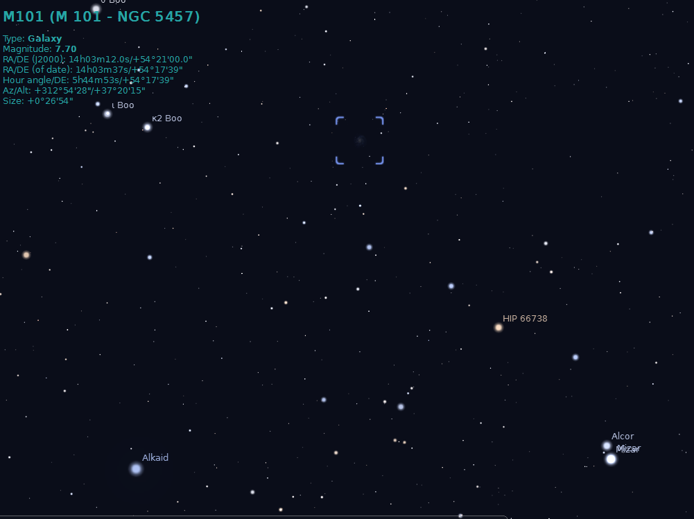 Astroblog: Finding the bright Supernova 2011fe in M101