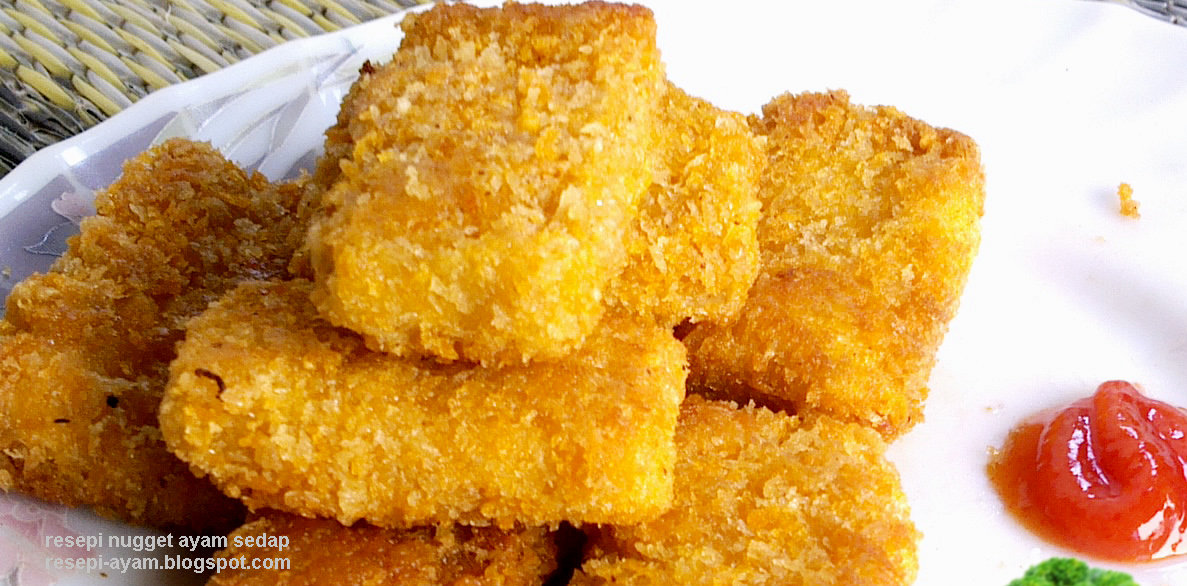 Resepi Nugget Ayam Keju Sihat Simple (Cheese Chicken Nugget Recipe)