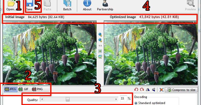 Compressed any image size Biggest to Smallest (like 5MB to 1MB)