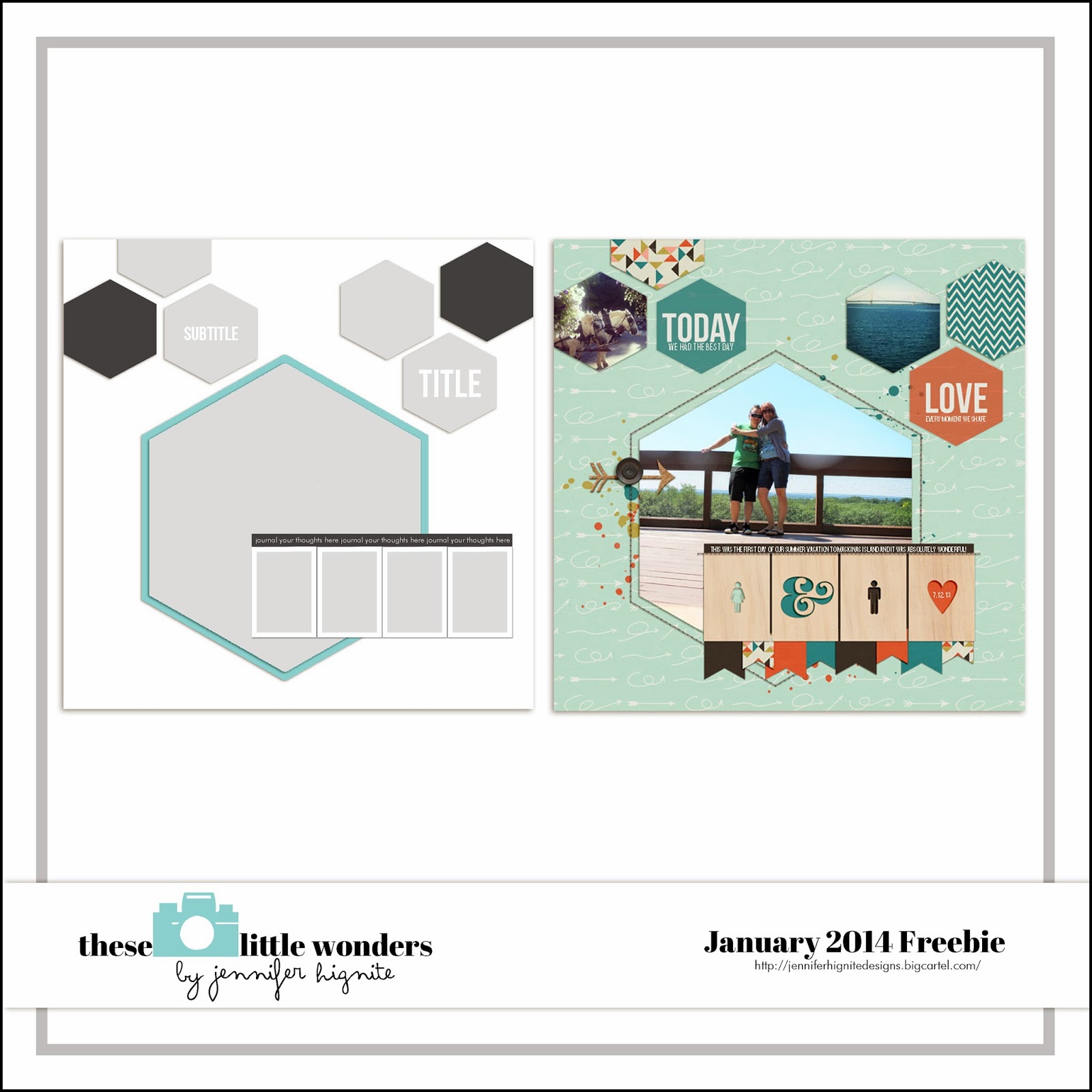 January Freebie Template