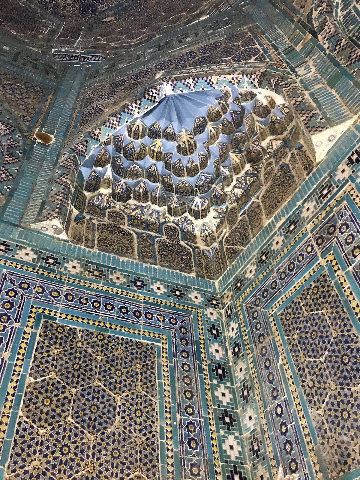 Vilt og vakkert: Shahr-i-Zindar; tenk at jeg kom hit .... til Samarkand!