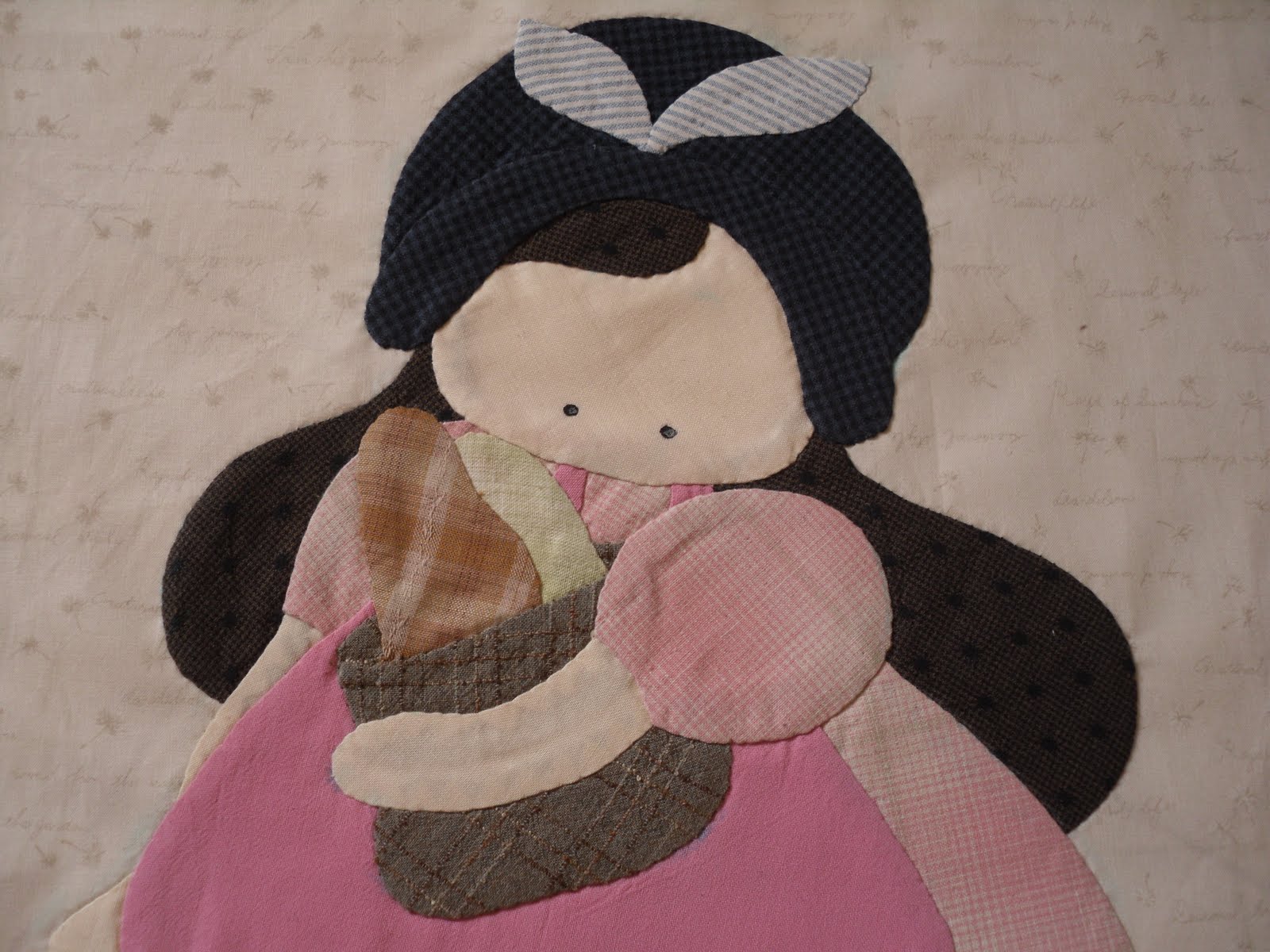 Sharmaine's Handmade Haven: 2011年相約拼布被_可愛娃娃與甜蜜糕點_第五回合 2011 Shinnie ...