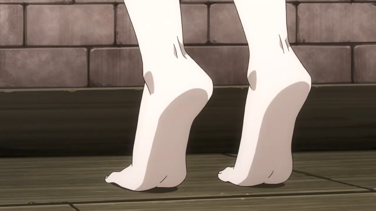 Anime Feet: Fairy Tail Zero: Mavis Vermilion (Part 3)