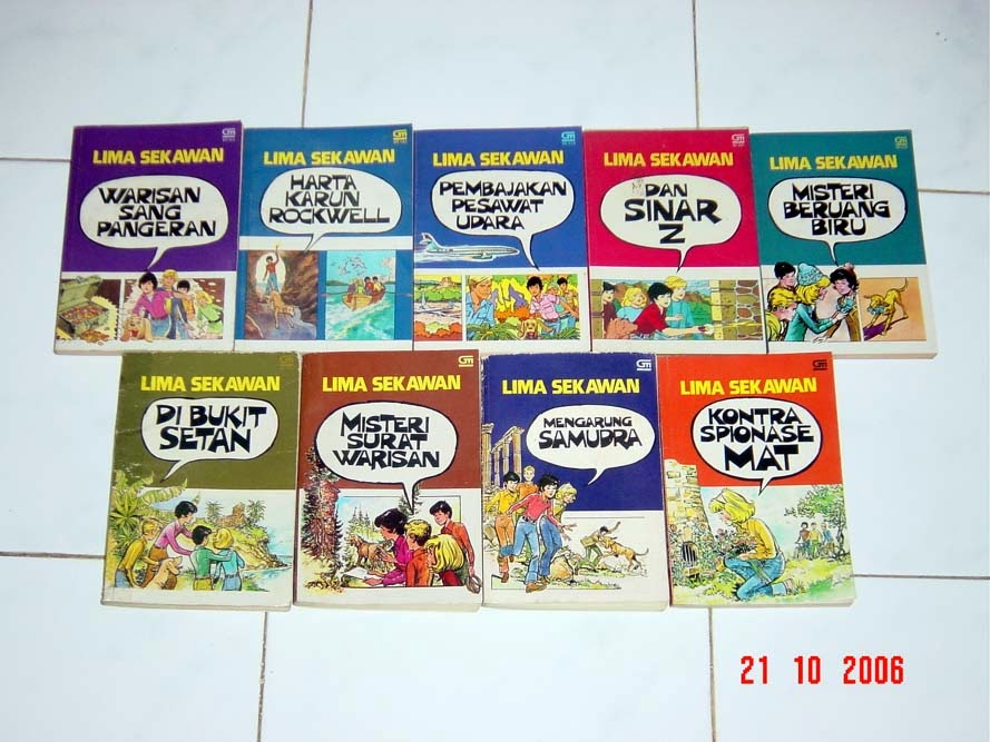 Dunia Nostalgia 80-an : Lima Sekawan aka Famous Five