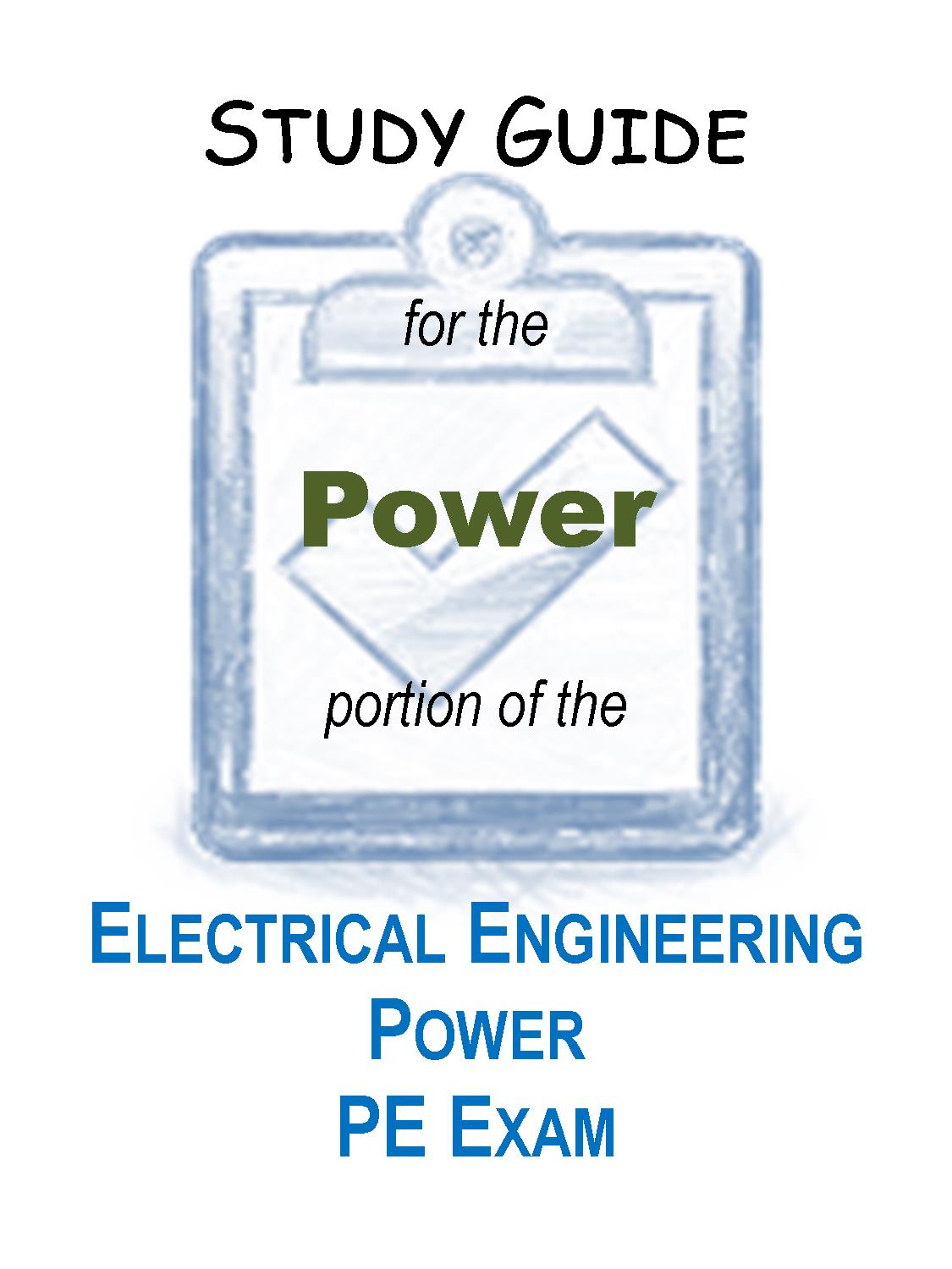 Electrical Engineering PE Exam: Electrical Engineering PE Exam