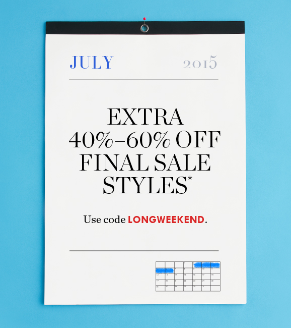 J.Crew Aficionada: Take an Extra 40-60% Off Sale (plus extra 30% select ...