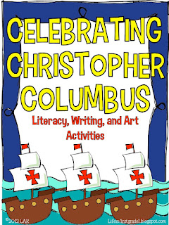 Life in First Grade: Christopher Columbus Unit
