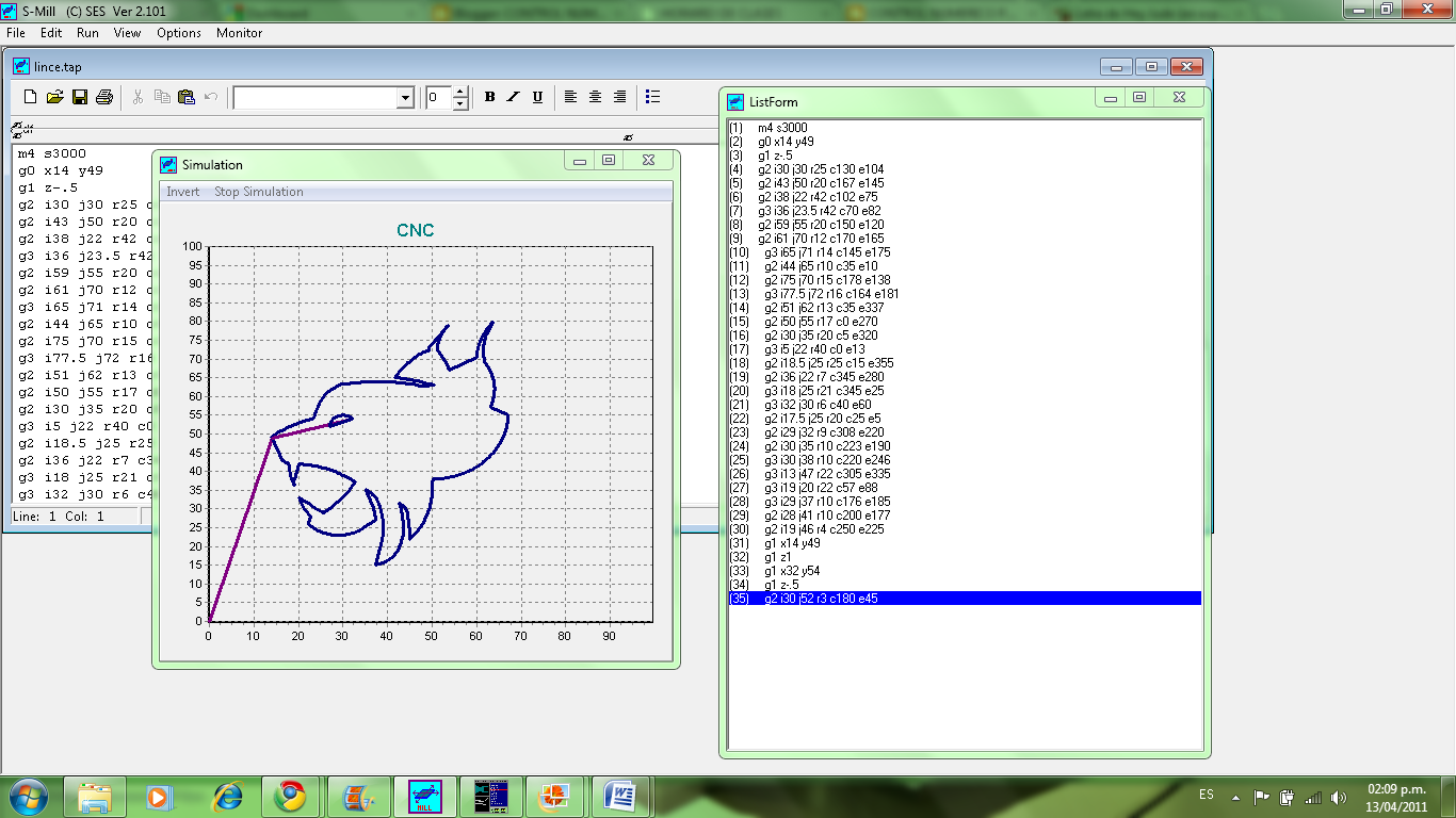 CONTROL NUMERICO PROGRAMABLE (CNC)