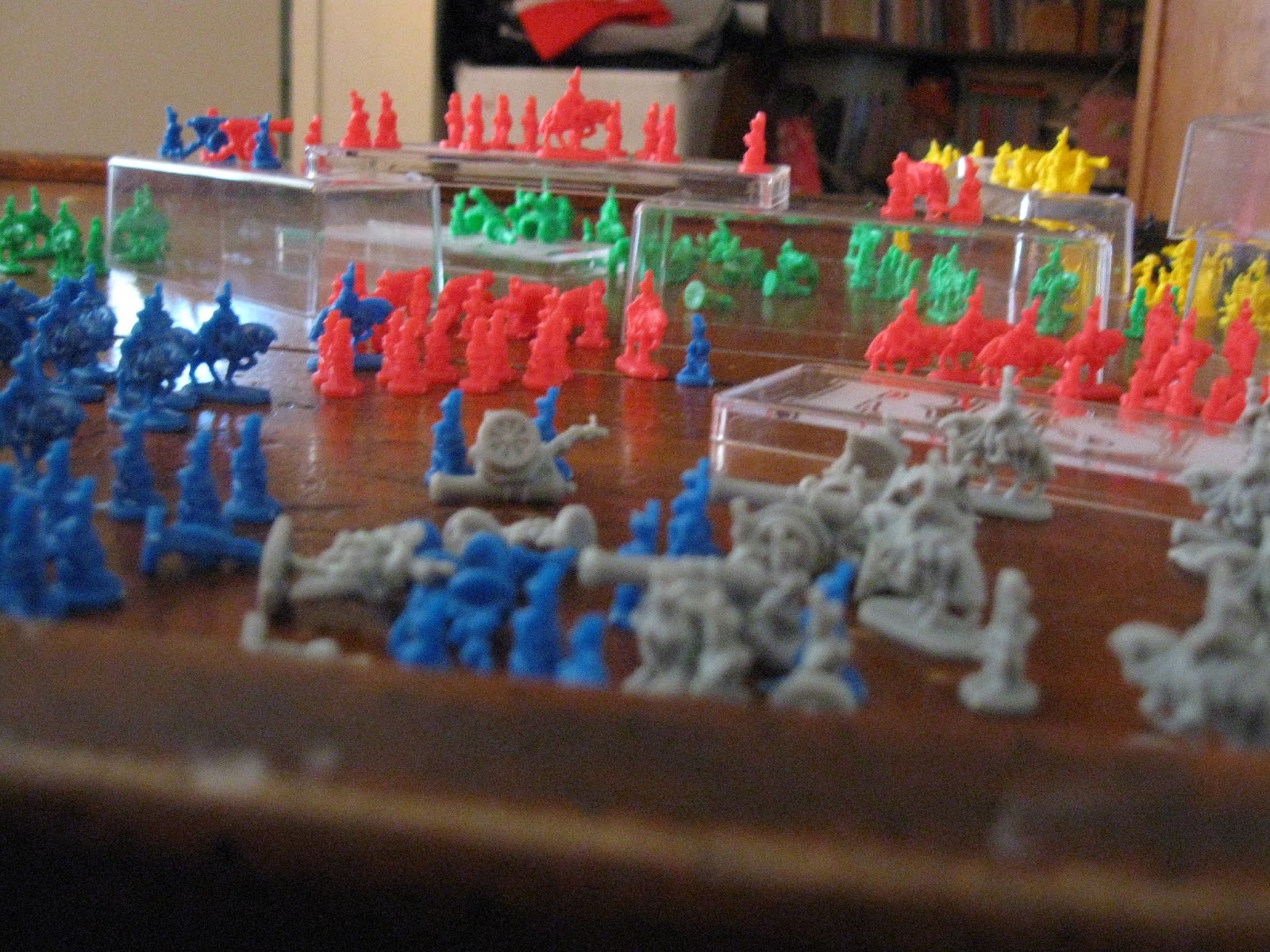 Seize the Absurd: Risk Soldier Battle