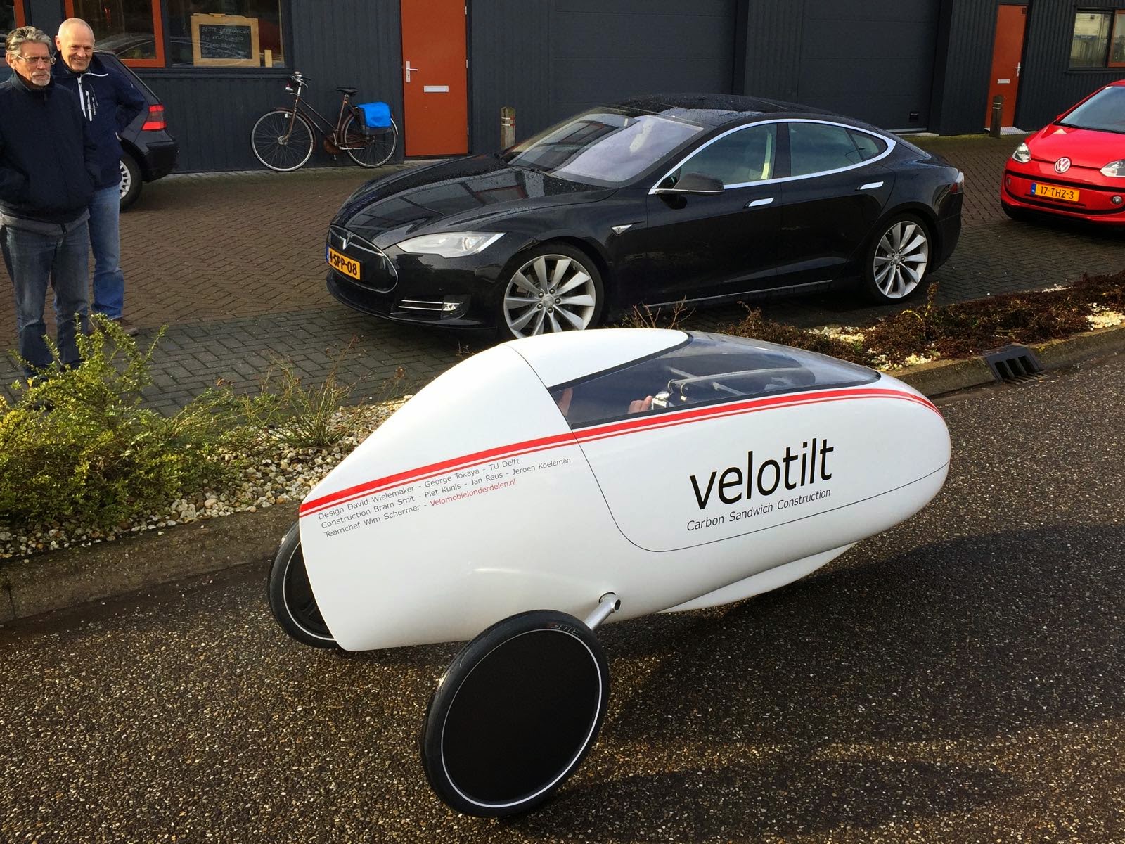 Velomobiel Quest en Wim Schermer: VeloTilt met grote stappen vooruit