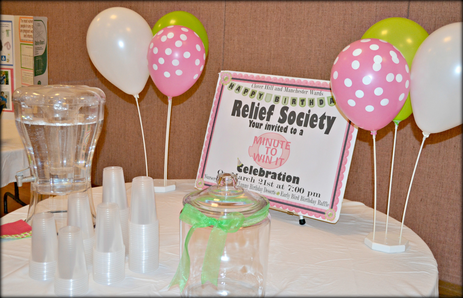 Build It, Sew It, Love It: Relief Society Birthday Party