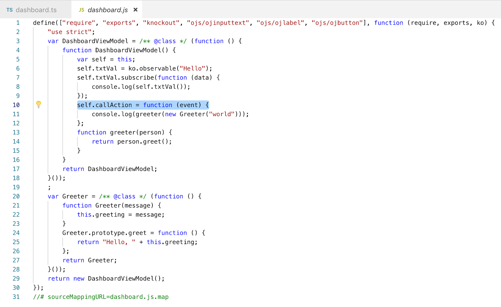 Andrej Baranovskij Blog: TypeScript Example in Oracle JET 6.0.0