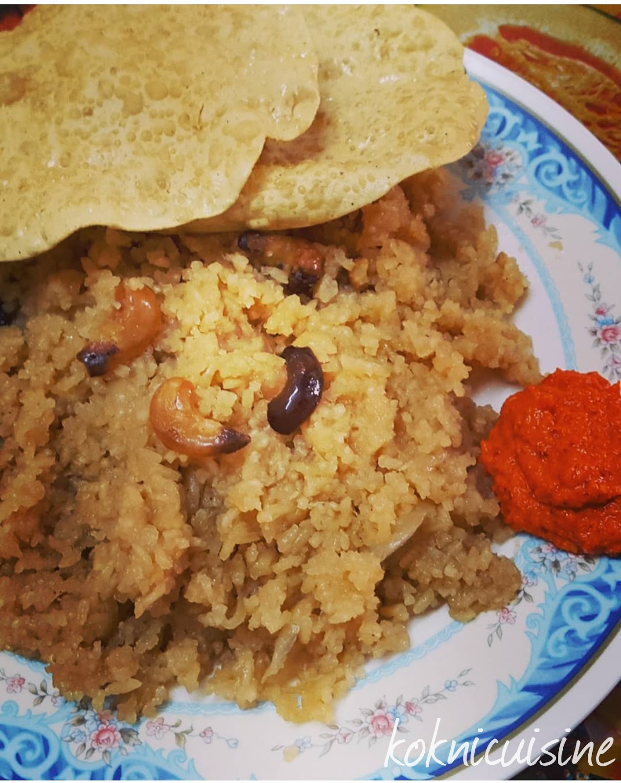 Kokni Cuisine: Ganji | Godrh Pulao | Jaggery Rice