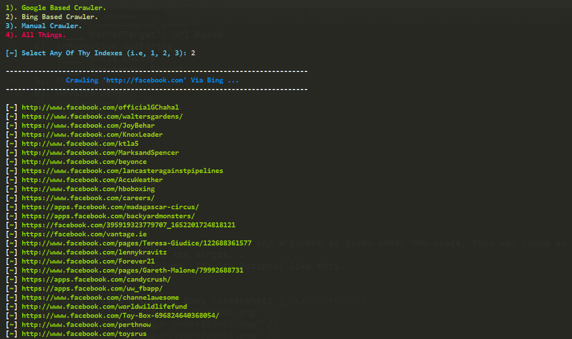 Sitebroker A Cross Platform Python Based Utility For Information Gathering And Penetration