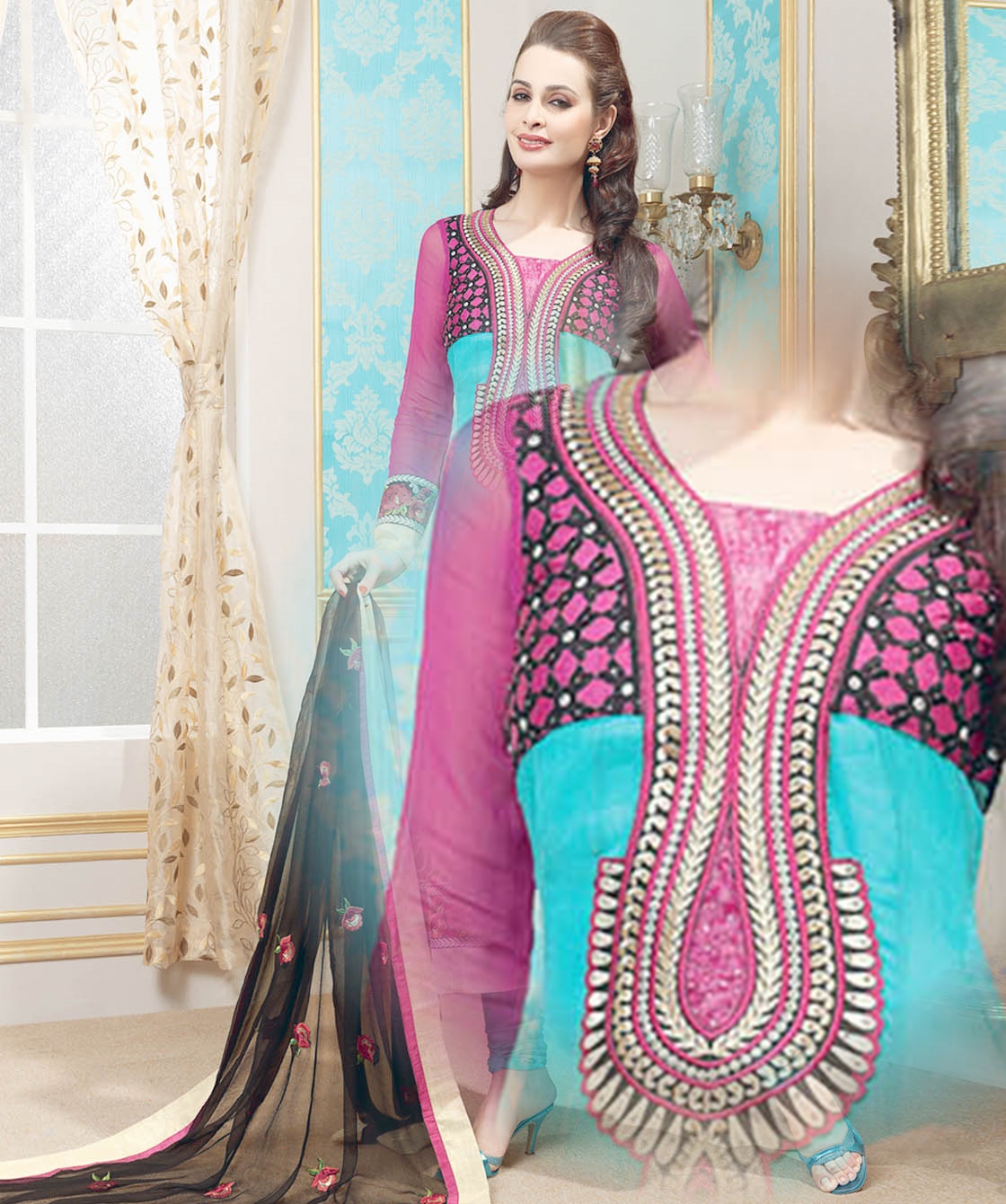 New Suit Neck Designs Collection For Women ~ Designs To Wear