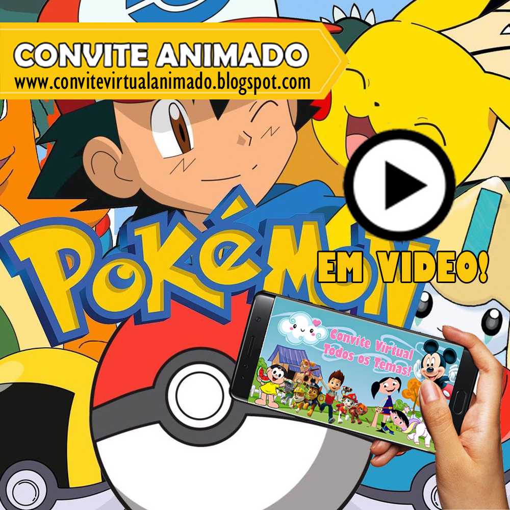 Convite Animado - Convite Virtual - Convite Digital ~ Convite Virtual ...