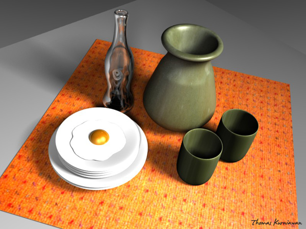 Thomas Kurniawan's Portfolio: 3D Basic Modeling