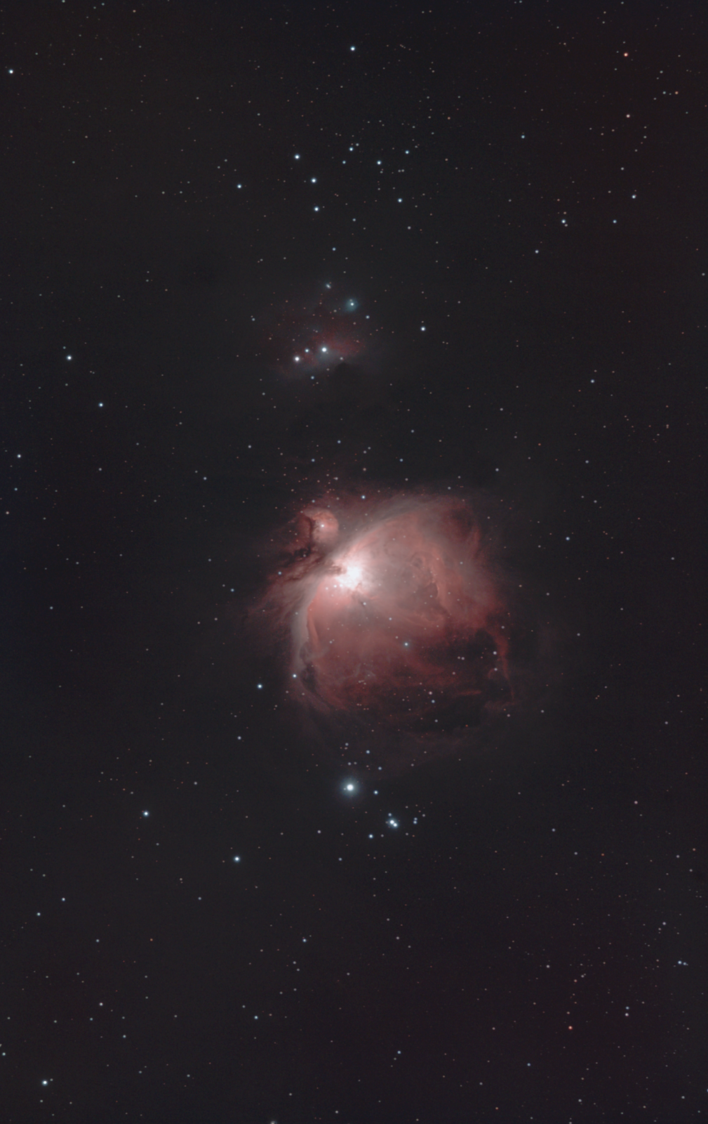 M 42 M 43 NEBULOSA DE ORION NEBULOSA DE MAIRAN ,NGC 1977