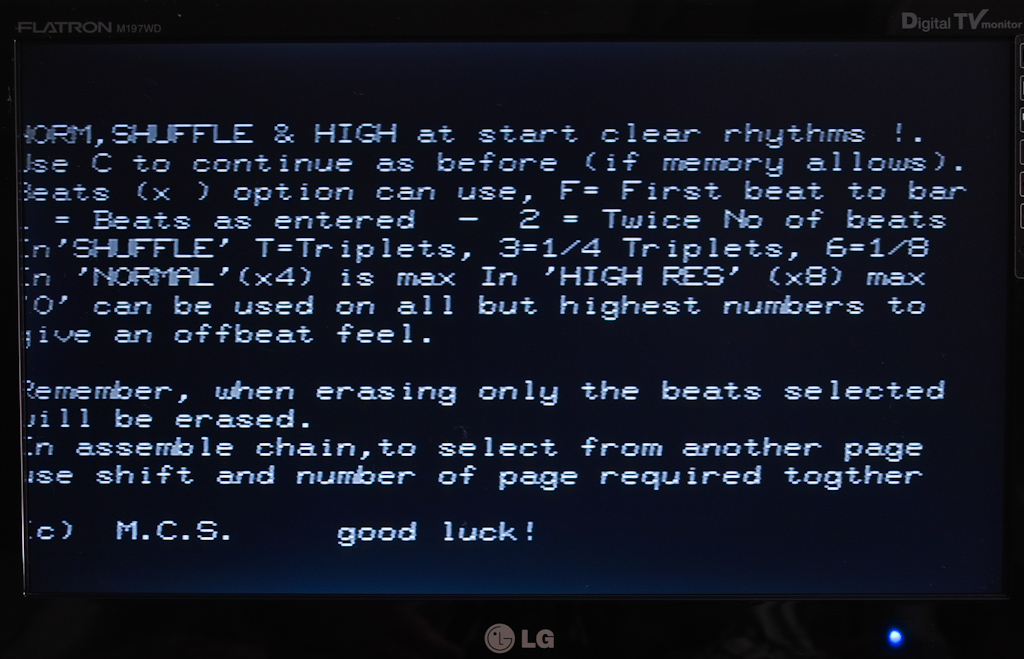 MATRIXSYNTH: Movement MCS Percussion Computer MK2 (Drum Machine) for ...