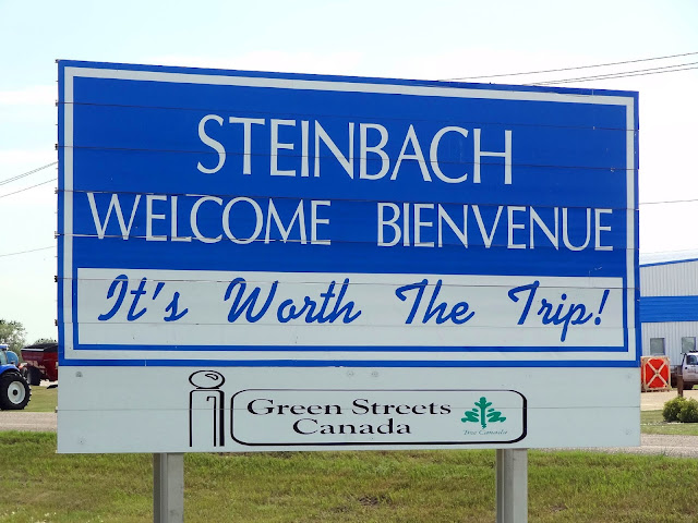 Geographically Yours Welcome: Steinbach, Manitoba, Canada
