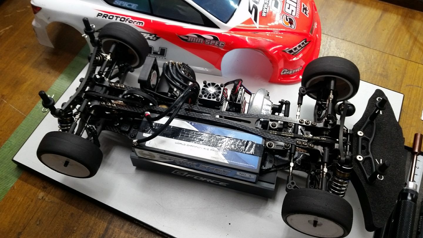 SPICE「シングルベルトコンバージョンキット for BD7 2016」テスト車両|ラジコンもんちぃ - オフロード/オンロード/ドリフト ラジコンニュース