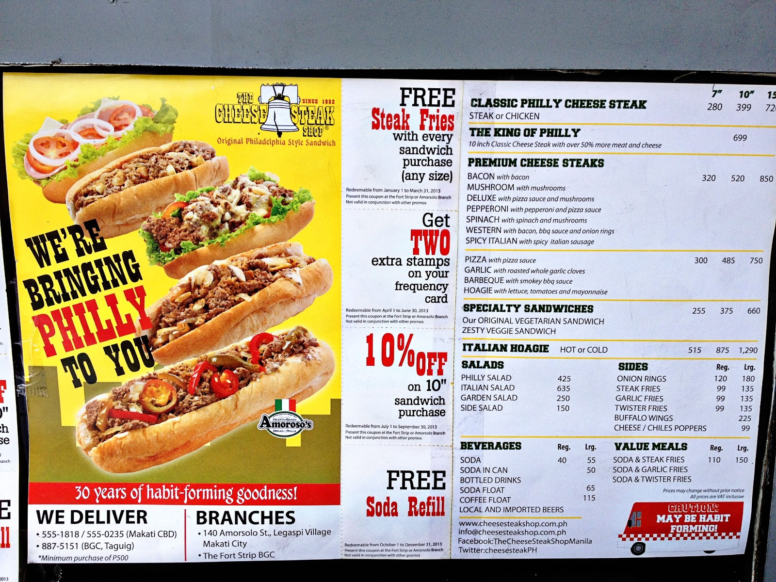 The Phenomenal Mama: The Cheese Steak Shop Food Truck