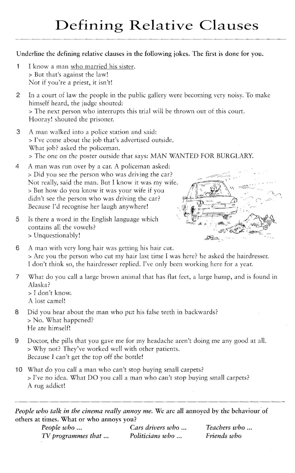 THAT'S ENGLISH - LEVEL 3 - HUELVA: RELATIVES