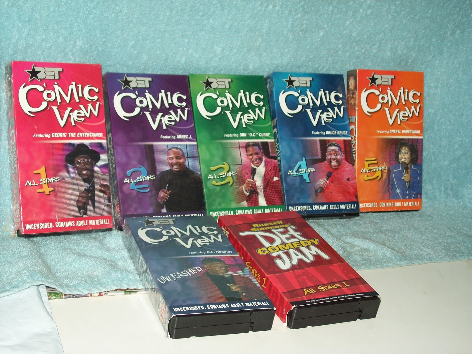 Diaries of a Collectaholic: COMIC VIEW VHS TAPES