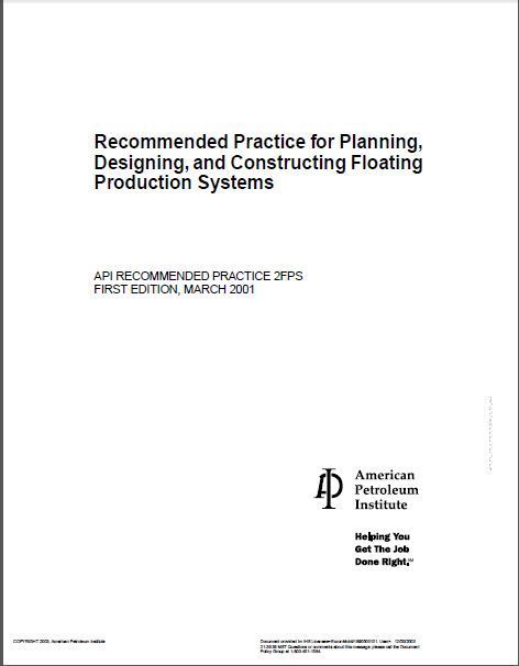 API Recommended Practice 2FPS ~ Petroleum Library