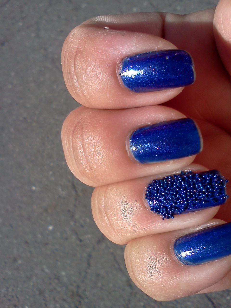 Impoverished by Polish: A beautiful mystery- OPI DS Magic with caviar ...